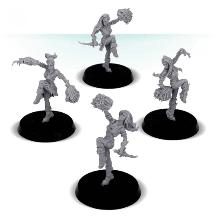The Night Terrors - Dark Elf Cheerleading Squad