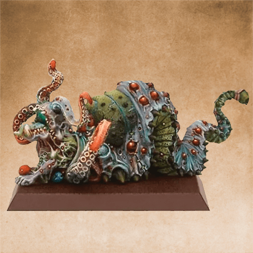 Chthonian Larva 1 - Confrontation (Rackham)