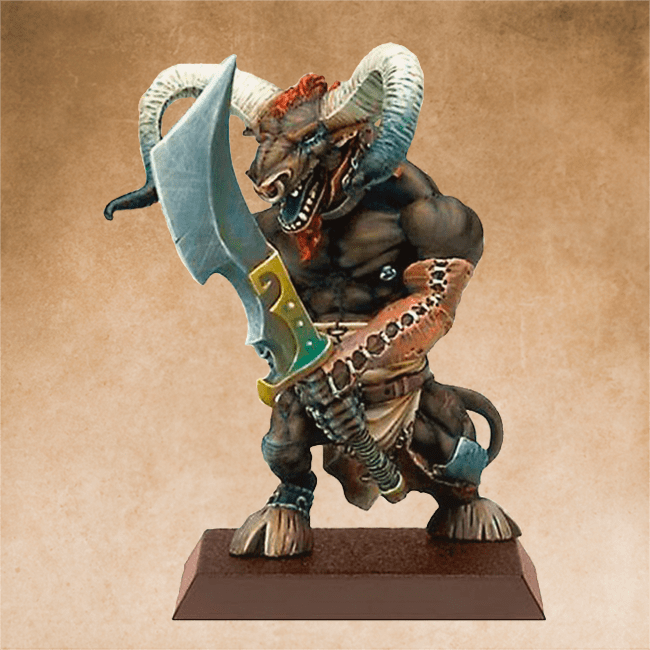 Drune Minotaur - Rackham Confrontation