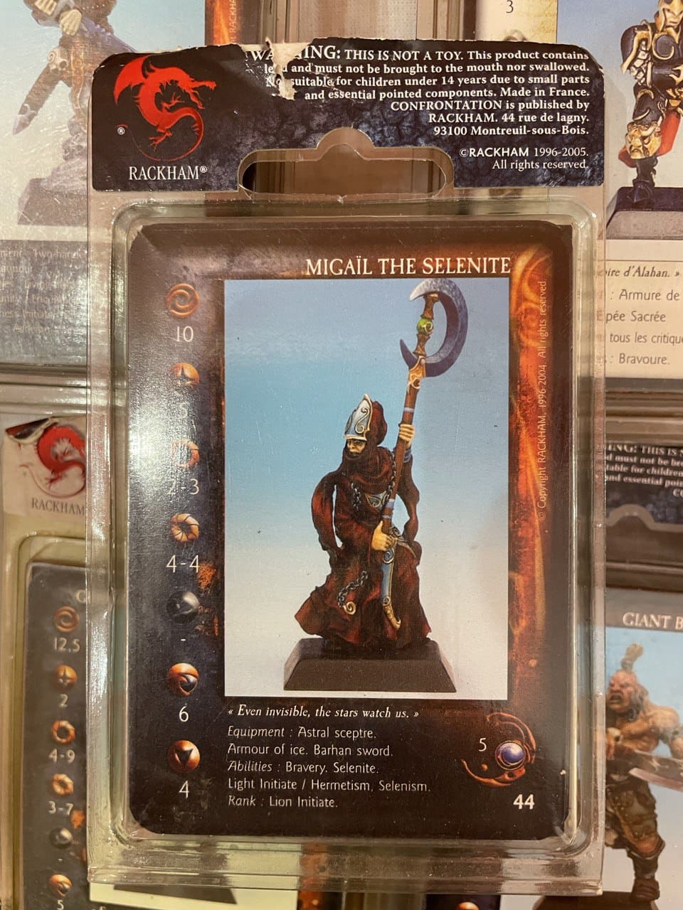 Migail the Selenite - Rackham Confrontation