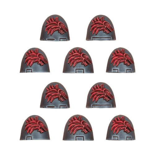 Space Wolves MKVI Shoulder Pads